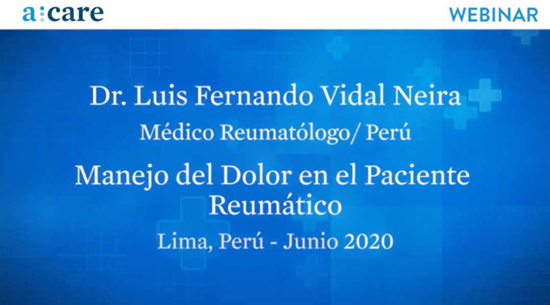 Manejo del dolor en el paciente reumatico - Medicines | Healthcare ...
